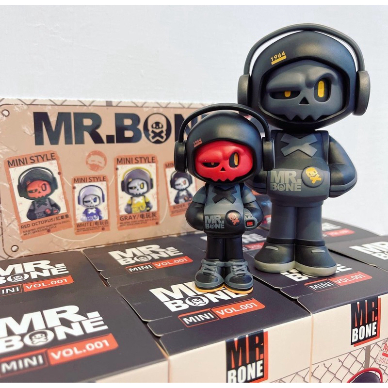 🔥พร้อมส่ง🔥 ยกbox ใช้โค้ดลด 30% กล่องสุ่ม Mr.Bone Mini 1.0 | Shopee Thailand