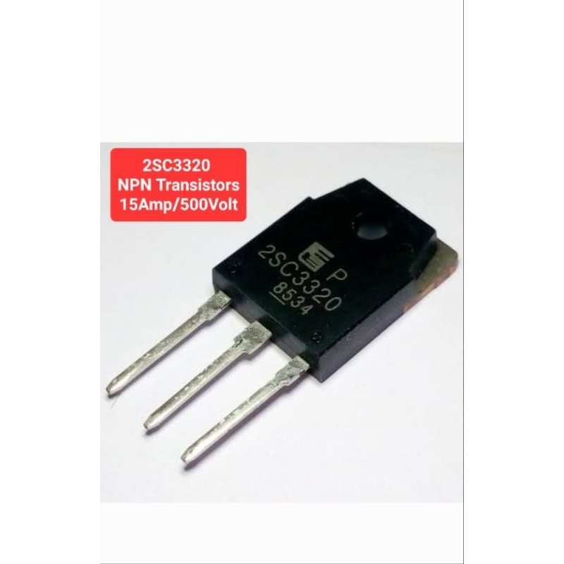 2SC3320 NPN Transistors 15Amp/500Volt (ราคาตัวละ) | Shopee Thailand