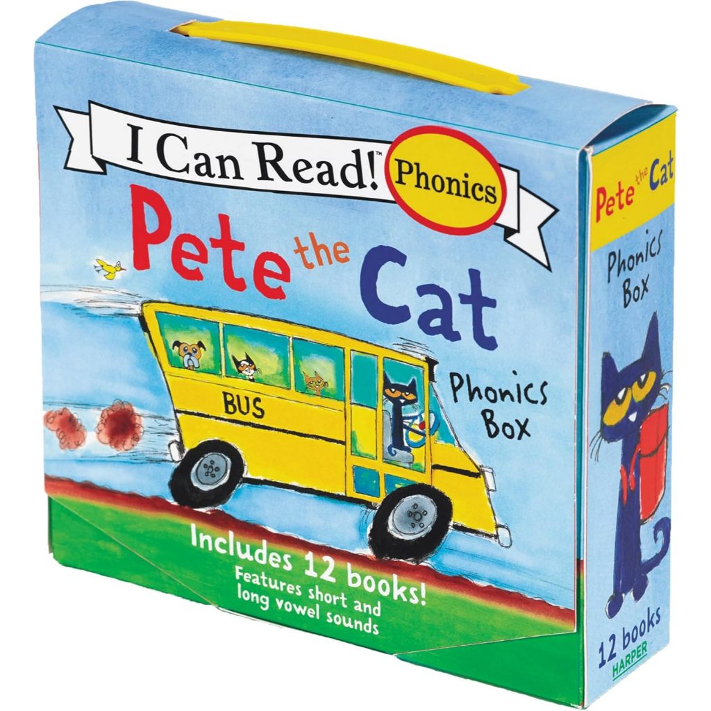 DKTODAY หนังสือ I CAN READ PHONICS :PETE THE CAT(12 BOOKS) | Shopee Thailand