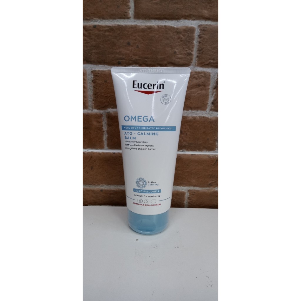 โฉมใหม่!!! Eucerin omega balm light texture 200 ml ยูเซอรีนโอเมก้า ...