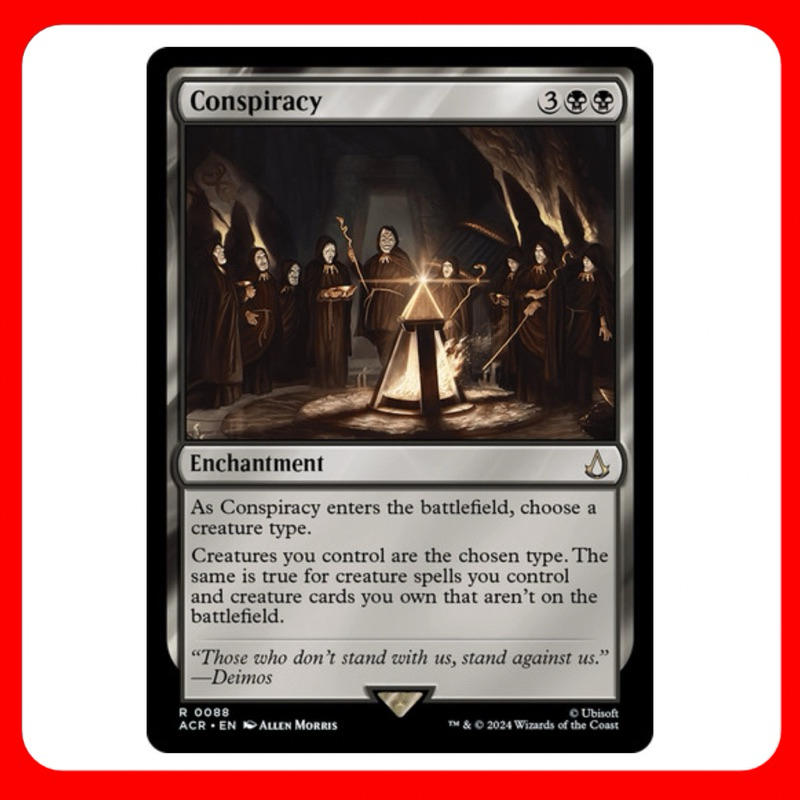 [MTG] Conspiracy [ACR] [BLACK] [RARE] [NORMAL] [ENG] (การ์ดเมจิค ...