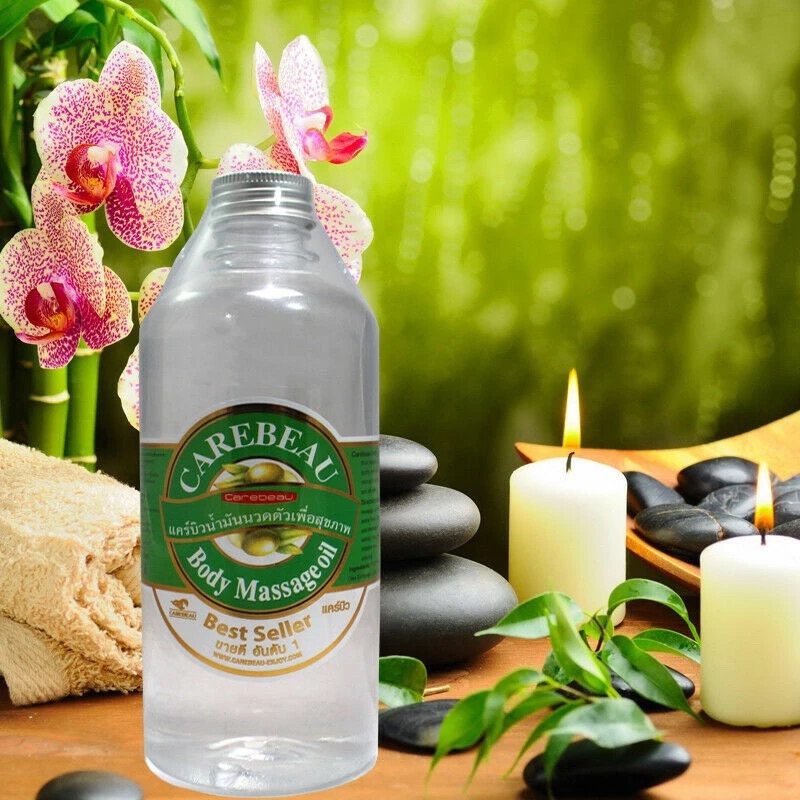 น้ำมันนวดตัวเพื่อสุขภาพ กลิ่น ดอกโมก 450 มล. body massage Oil (Moke ...