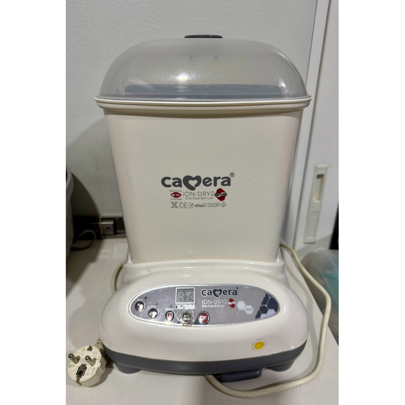 CAMERA Dry 2 หม้อนึ่งขวดนมระบบอบแห้งและนึ่งได้ถึง 9 ขวด | Shopee Thailand