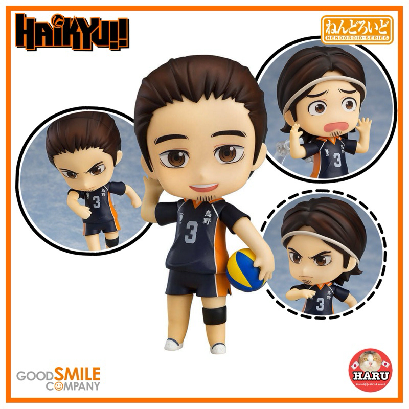 [พร้อมส่ง/มือ2/ของแท้] Nendoroid Asahi Azumane | 914 | Haikyuu! ด๋อยอา ...