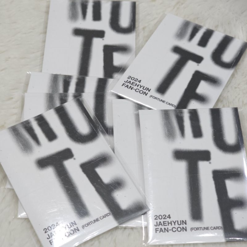 Trading card Jaehyun fan-con mute MD | Shopee Thailand