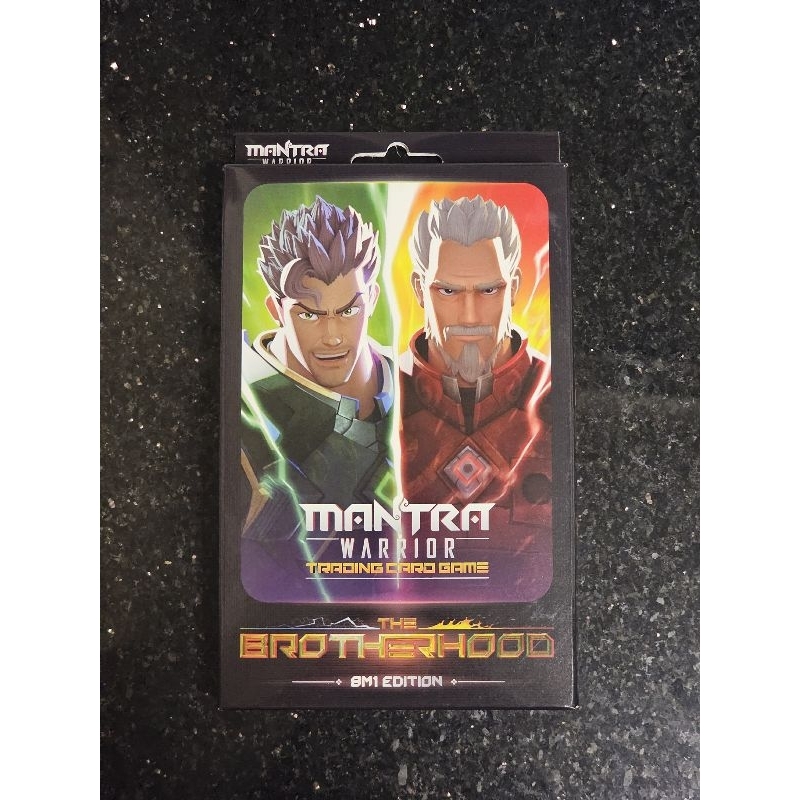 Mantra Warrior Trading Card Game Starter deck :The Brotherhood | Shopee ...