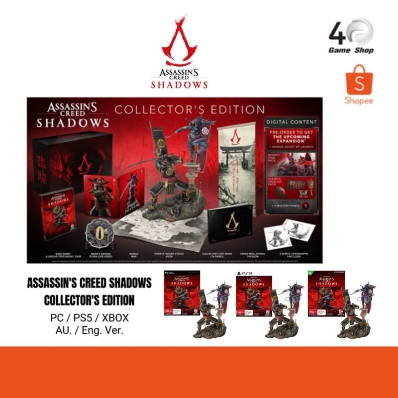 Assassin's Creed Shadows [Collector's Edition][PS5][PC] | Shopee Thailand