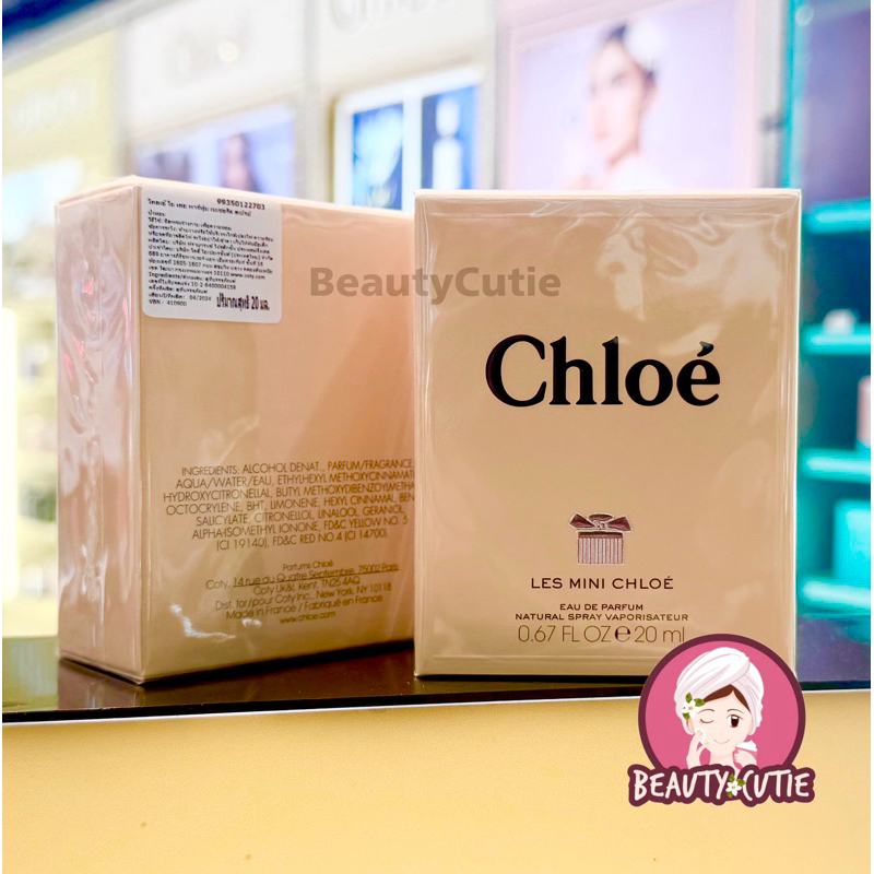 🌟Chloe Signature Eau De Parfum โบว์ครีม 20ml. ผลิตปี 2024🌟ป้ายห้าง แท้💯 จาก Central | Shopee ...
