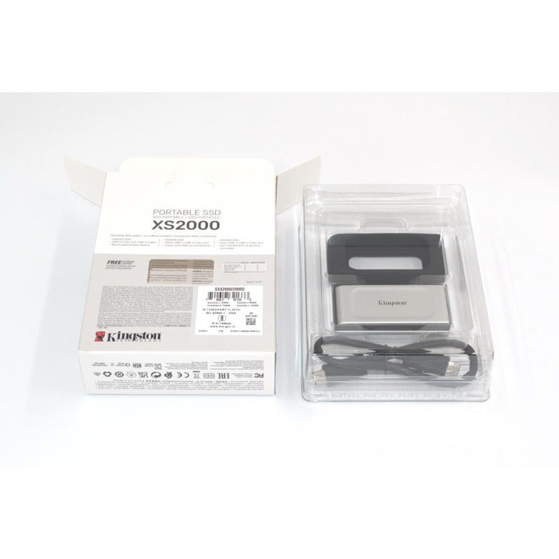 （2TB）XS2000 External Solid State Drive (SSD) USB Type-C 3.2 Gen 2x2 ...