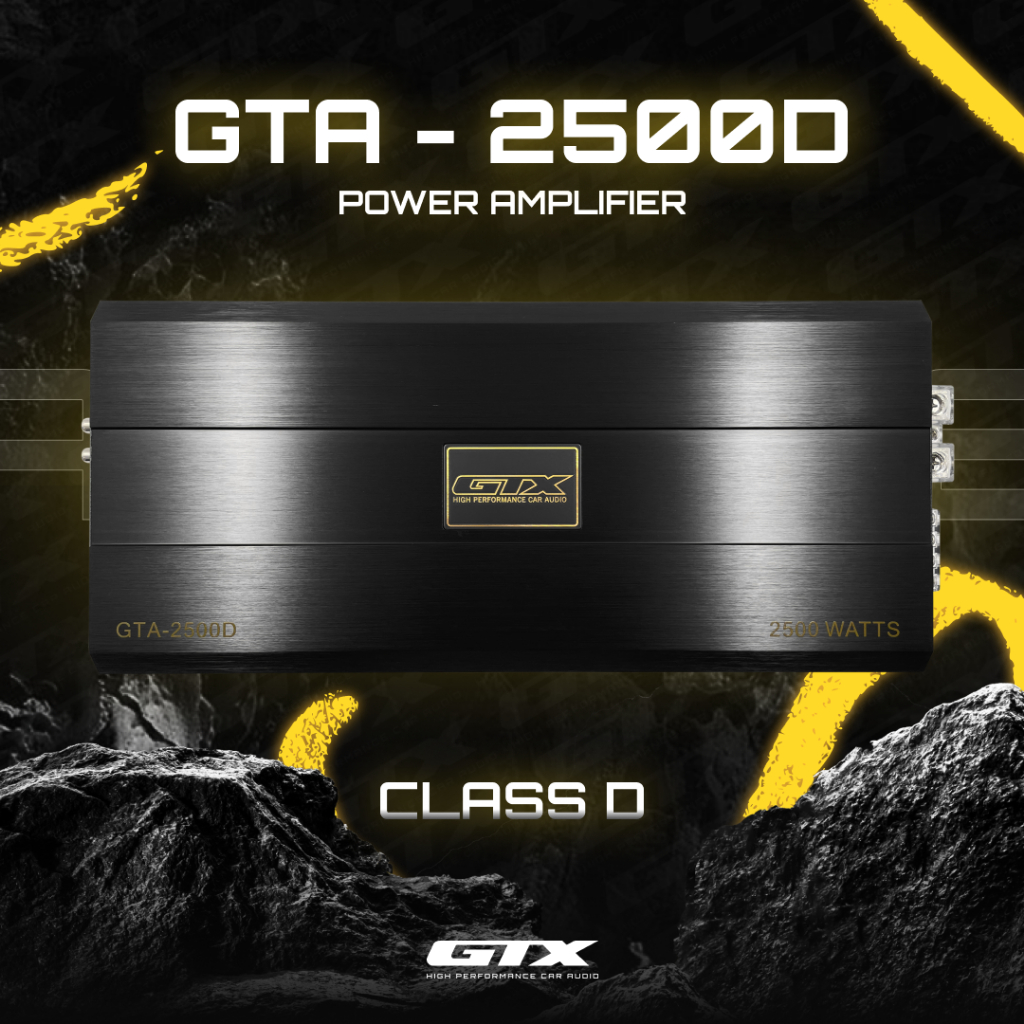 (Class-D Power Amplifier) GTX GTA-2500D 2500 Watts | Shopee Thailand