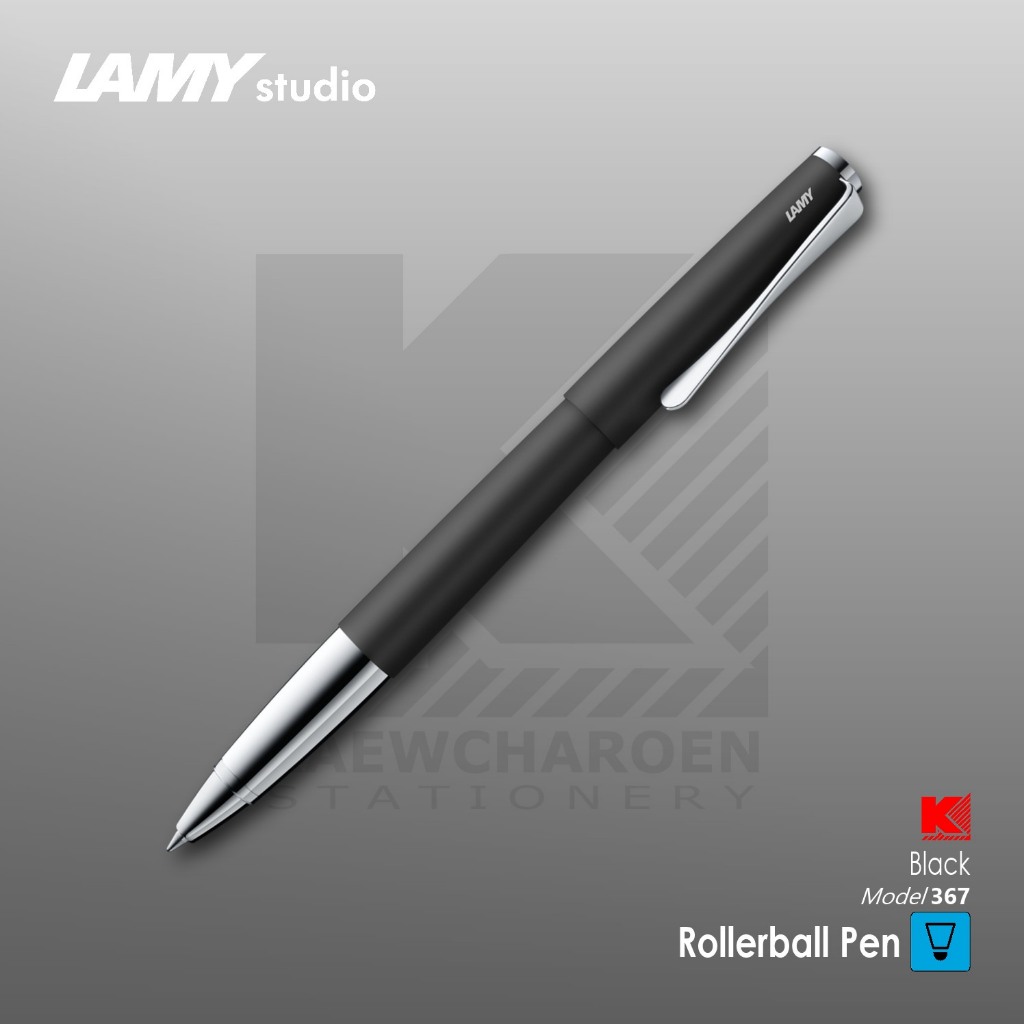 ปากกาโรลเลอร์บอลล์ LAMY studio black Model 367 | Shopee Thailand
