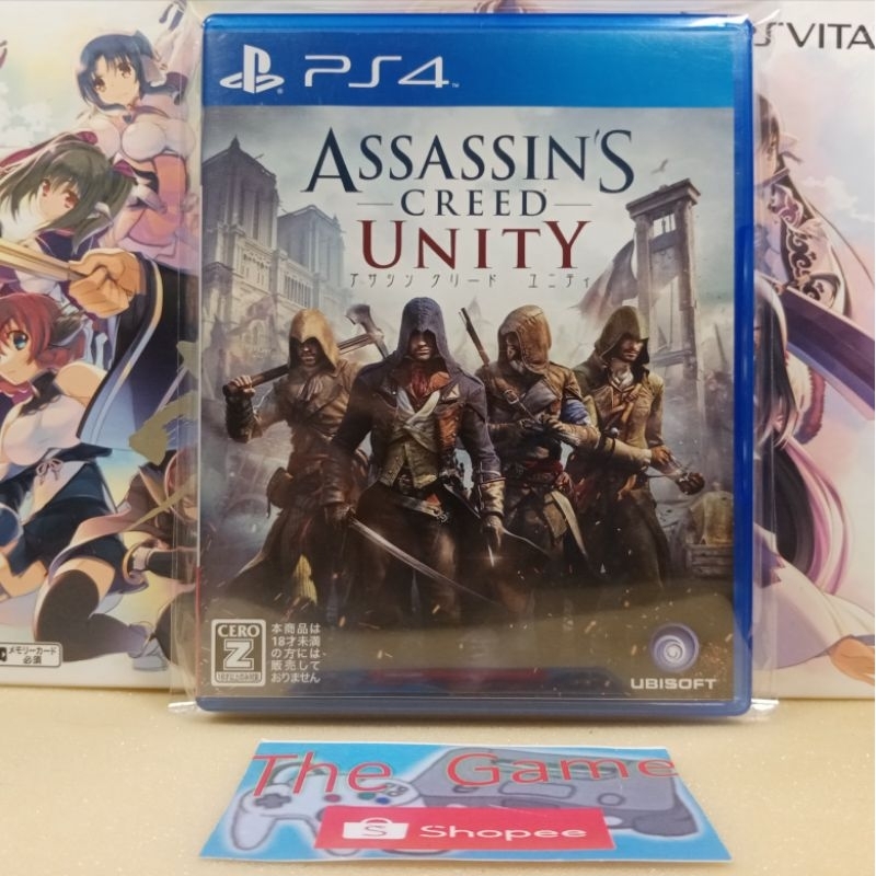 (PS4) เเผ่น เกมส์ PS4 - PS5 assassin's creed unity (English) ภาษาอังกฤษ | Shopee Thailand