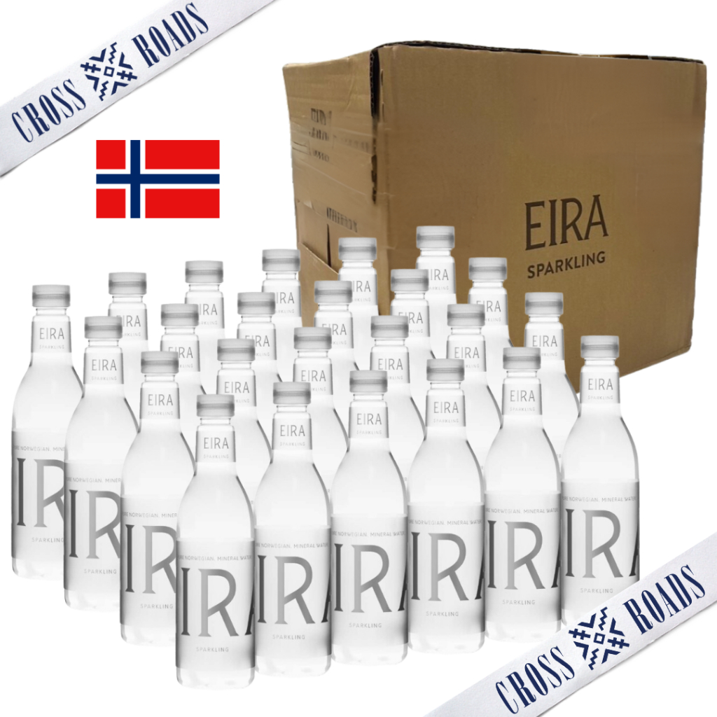 EIRA Sparkling Mineral Water(24PET/box)500ml(Norway)น้ำแร่ไอร่าสปาร์คกลิ้ง(24PET/ลัง)500มล ...