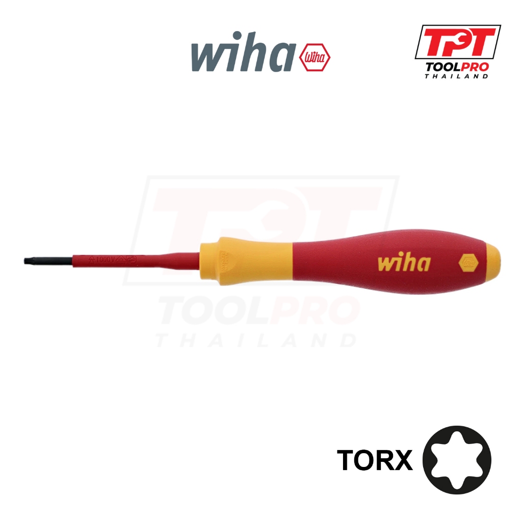 Wiha ไขควง 325 VDE SoftFinish electric Torx Screwdriver | Shopee Thailand