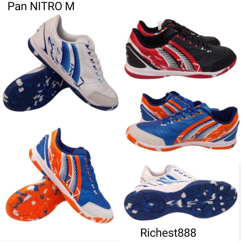 รองเท้าฟุตซอล Pan NITRO M รองเท้าฟุตซอลแพน รุ่นใหม่ล่สุดPF14NC | Shopee ...