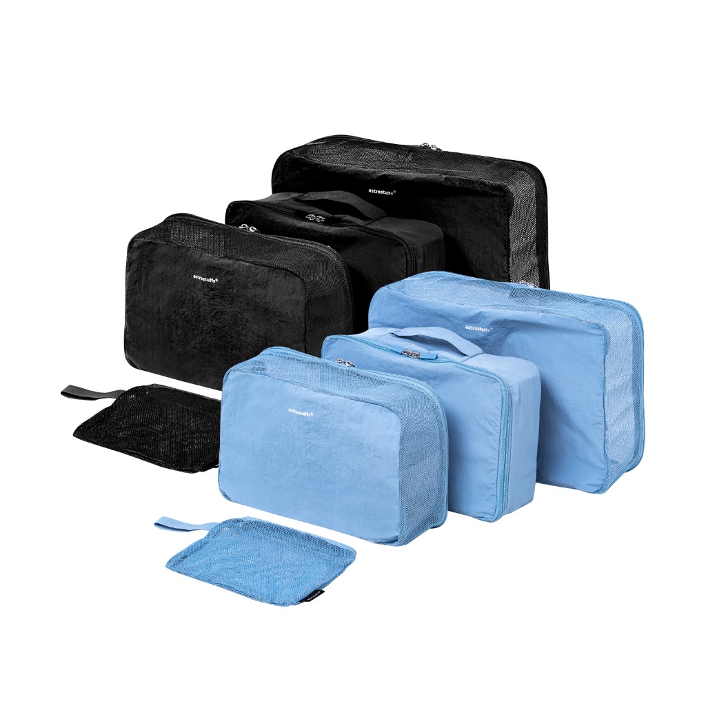 PACKING CUBES (Polyester and recycled nylon packing cubes.) | Shopee ...