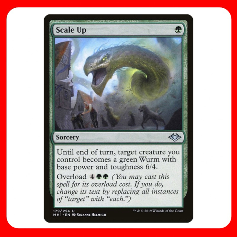 [MTG] Scale Up [MH1] [GREEN] [UNCOM] [NORMAL] [ENG] (การ์ดเมจิค / Magic ...
