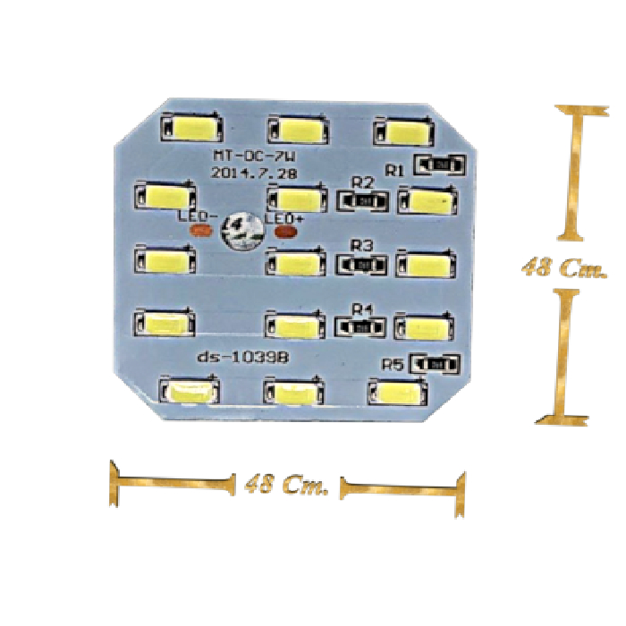 17.15 LED 12v Light colur White | Shopee Thailand
