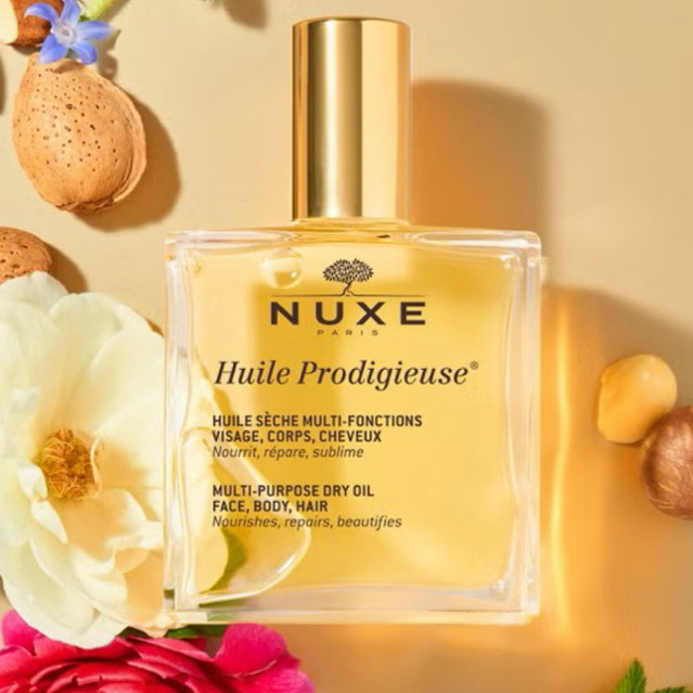 NUXE HUILE PRODIGIEUSE MULTI-PURPOSE DRY OIL ORIGINAL ออยล์บำรุงผิว กลิ่น Original | Shopee Thailand