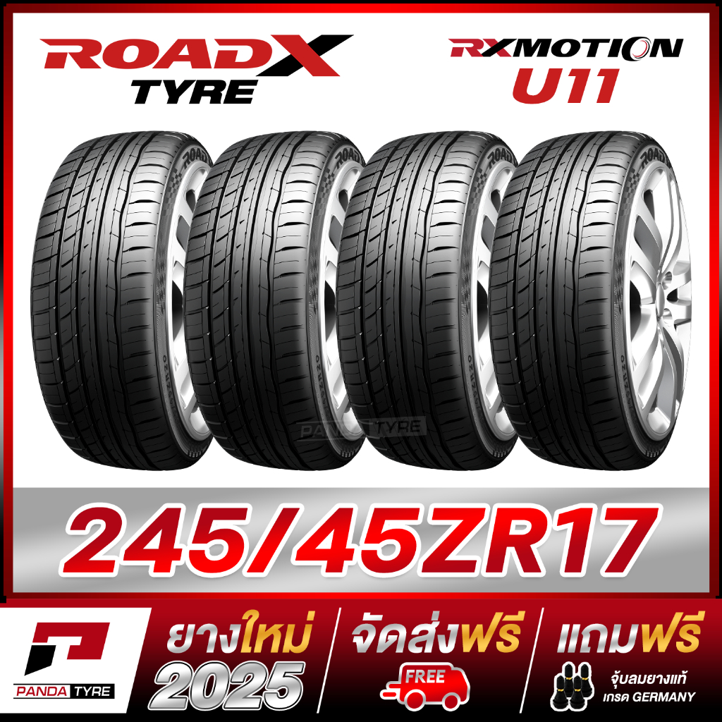 RDX-ROADX 245/45R17 ยางรถยนต์ขอบ17 รุ่น RX MOTION U11 - 4 เส้น (ยางใหม่ผลิตปี 2025) | Shopee ...