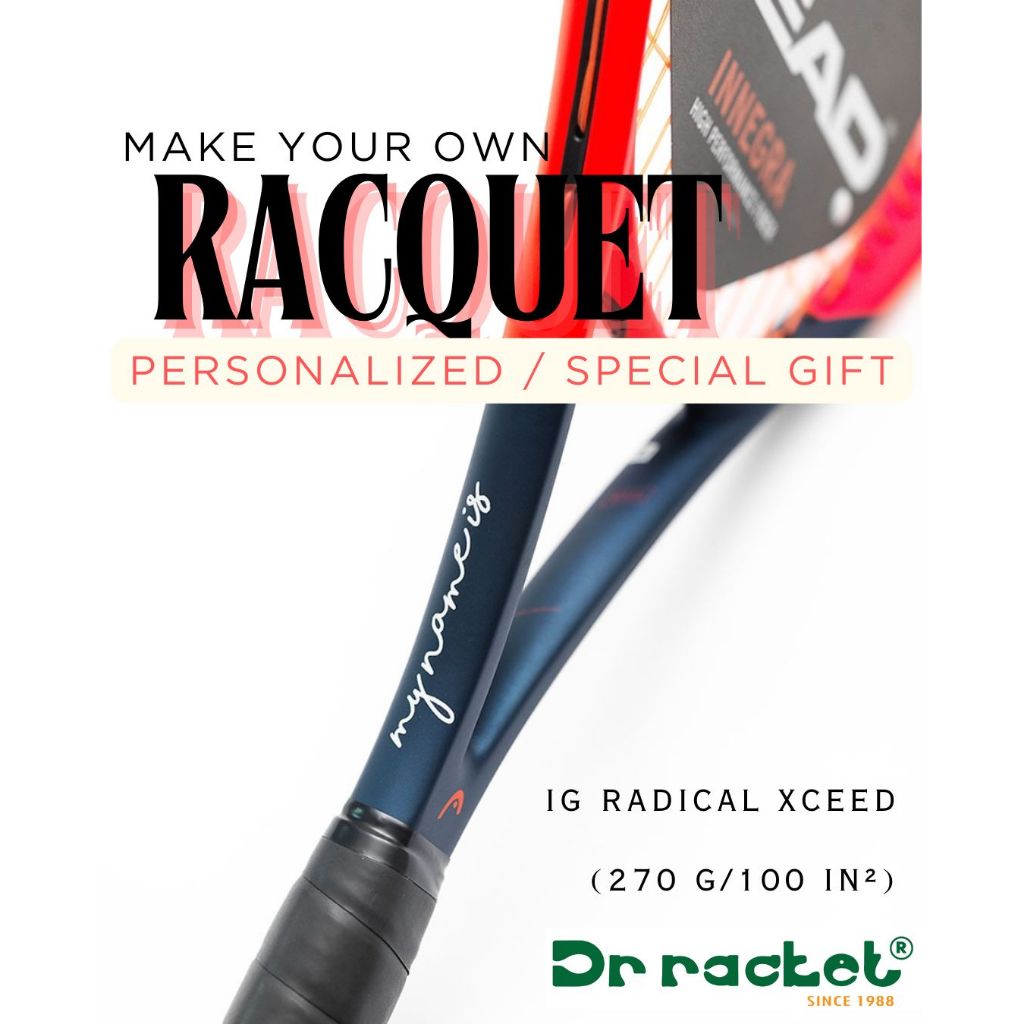 PERSONALIZED HEAD IG Radical XCeed พร้อมเอ็นโดดเด่นไม่ซ้ำใคร/ให้เป็น ...
