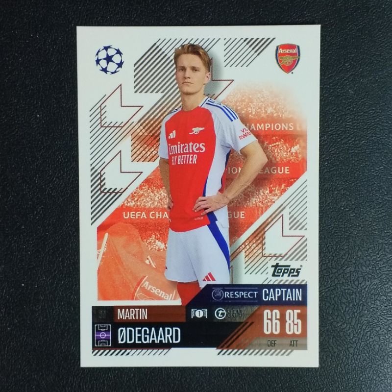 การ์ดฟุตบอล CAPTAIN SEASON 2024/25 แมตช์แอทแทค ( TOPPS 2024/25 MATCH ...