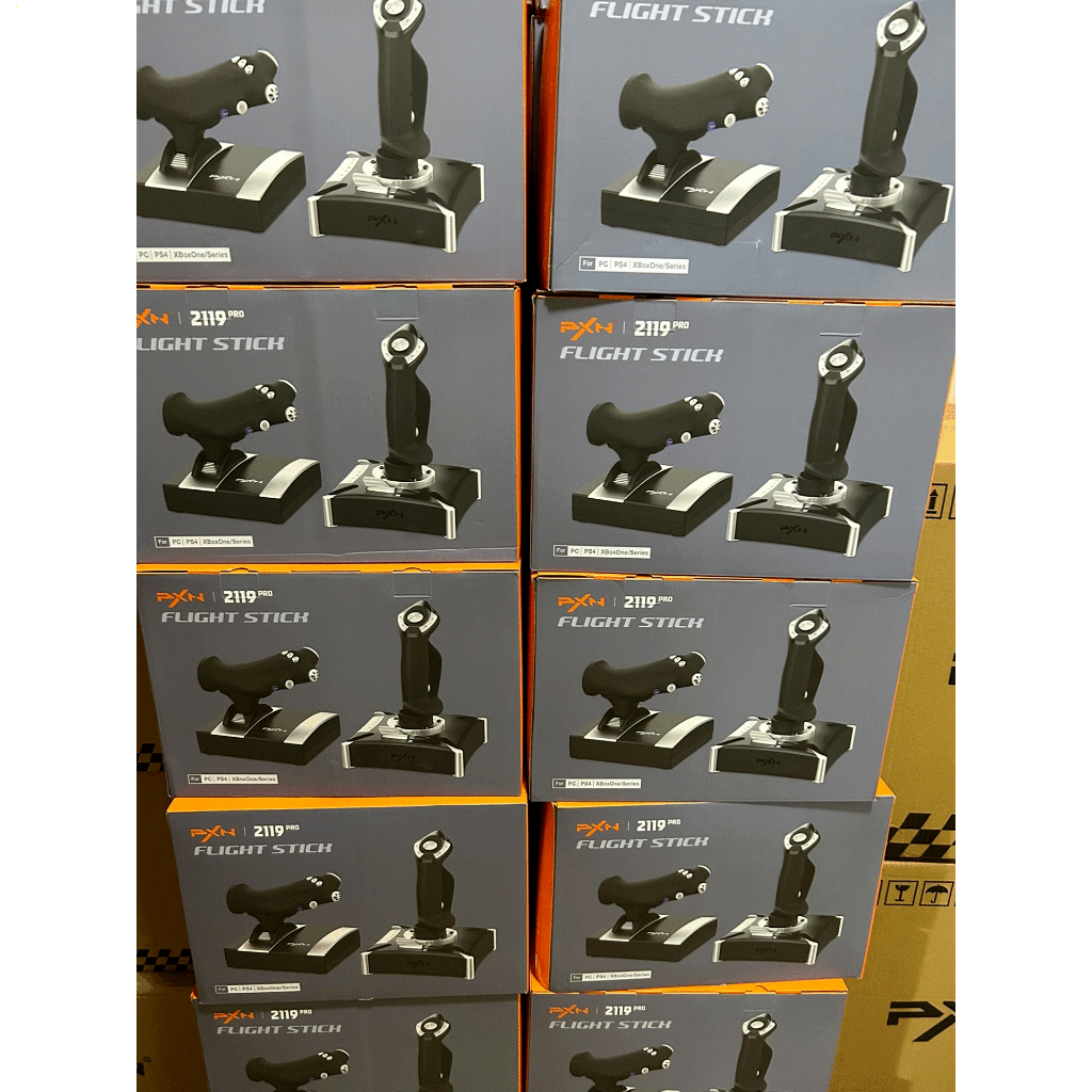 PXN-2119PRO Flight Stick จอยสติ๊ก USB Simulator Flight Controller จอย ...
