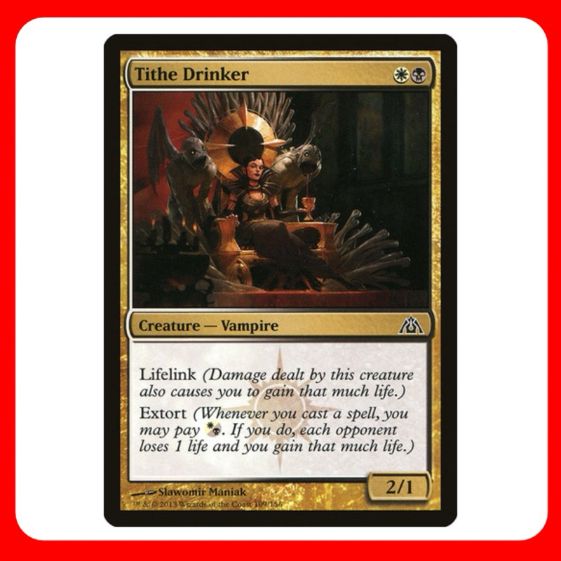 [MTG] Tithe Drinker [DGM] [MULTI] [COMMON] [NORMAL] [ENG] (การ์ดเมจิค ...