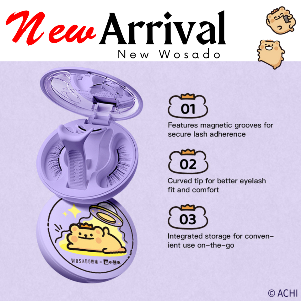 🚩New🚩ขนตาแม่เหล็ก Wosado X Bearis Hug | Shopee Thailand