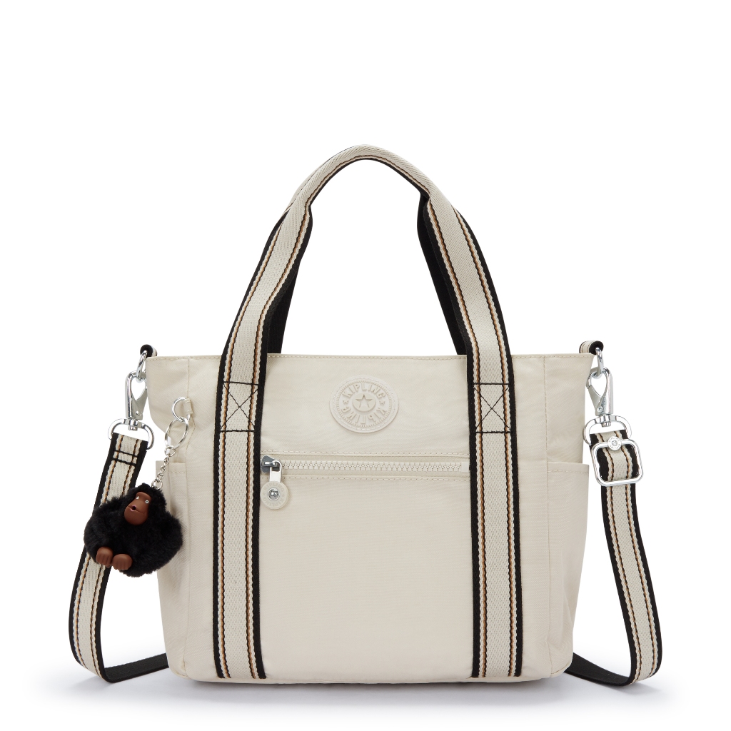 กระเป๋า KIPLING รุ่น JAYLA S LIGHT SAND PR | Shopee Thailand