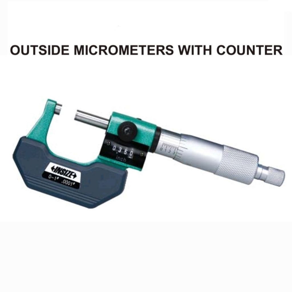 ไมโครมิเตอร์วัดนอก แบบมีตัวนับ Outside Micrometer with Counter 0-25mm ...