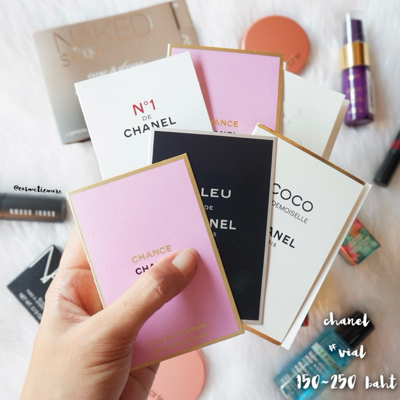 พร้อมส่ง! [รวมทุกกลิ่น] ️ chanel coco/chance/no.1/no.5/bleu - 1.5ml ...