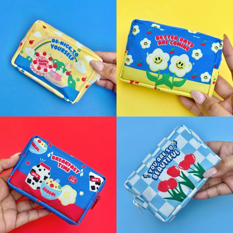 Hello biscuit 🍪🍪 กระเป๋าตังอเนกประสงค์ | Shopee Thailand