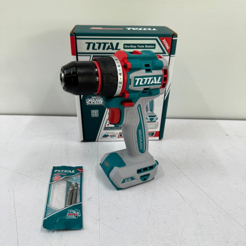 Total สว่านไร้สาย 1/2 นิ้ว 20 โวลท์ แรงบิด 66 นิวตัน รุ่น TDLI20668 / TDLI206681 | Shopee Thailand