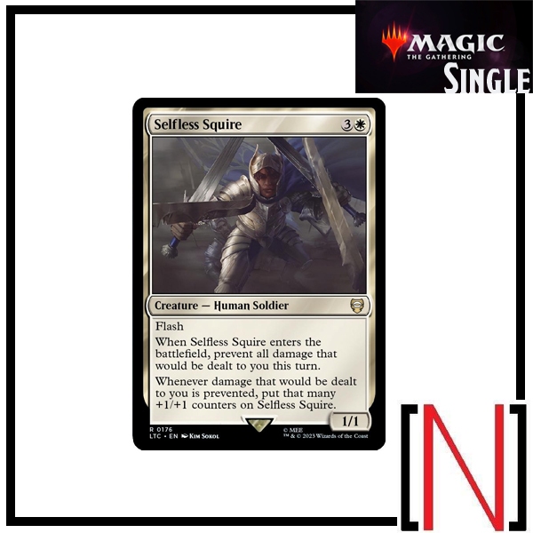 [MTG][Single][LTC] Selfless Squire ระดับ Rare [ภาษาอังกฤษ] | Shopee ...