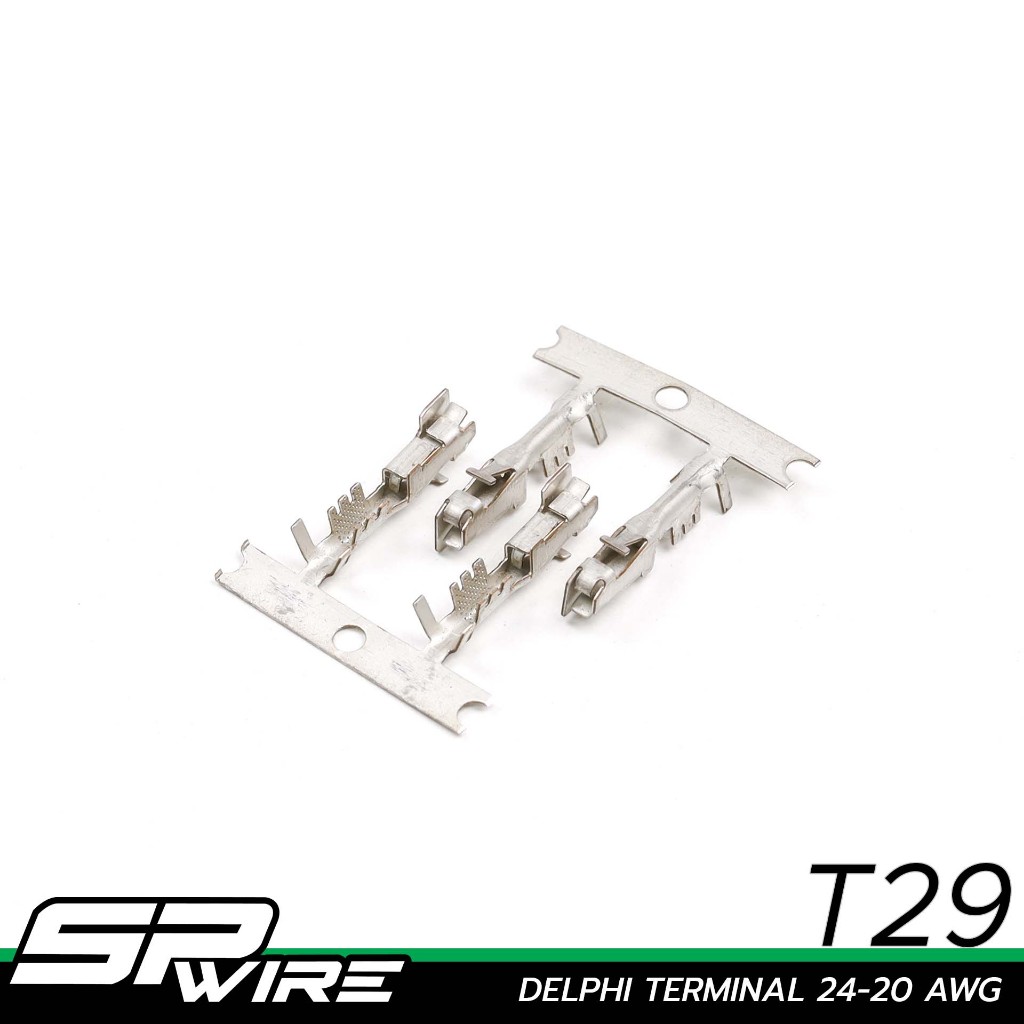 T29 #DELPHI TERMINAL 24-20 AWG-Spwire motorsportwiring (ราคาต่อตัว) | Shopee Thailand