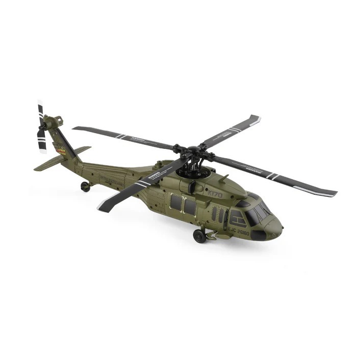 เฮลิคอปเตอร์ 4CH 6-Axis Gyro Brushless Motor WLTOYS K170 UH-60L ...