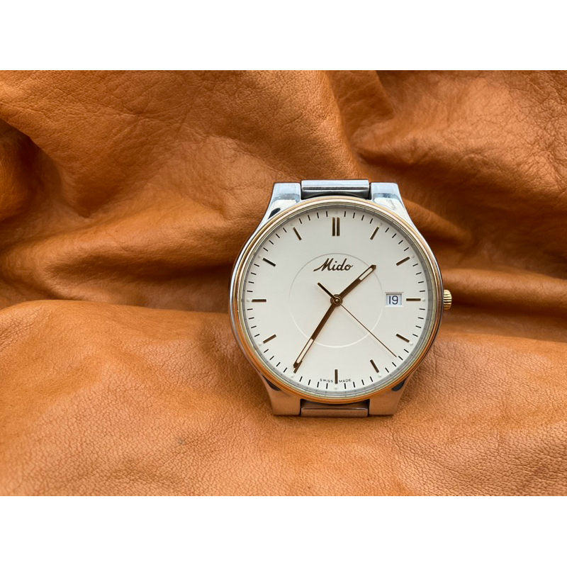 นาฬิกา MIDO Quart รุ่น M4554 ของแท้มือสองสภาพดี ราคา 7900 บาท | Shopee ...