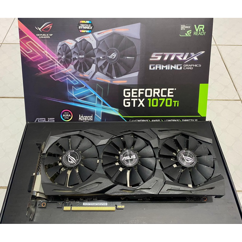 1070ti Rog Strix มือ2 กล่องครบ | Shopee Thailand