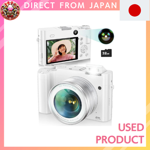 【Used】 4K Digital Camera Digital Camera 64 Million Pixels 4K Resolution Autofocus Macro ...