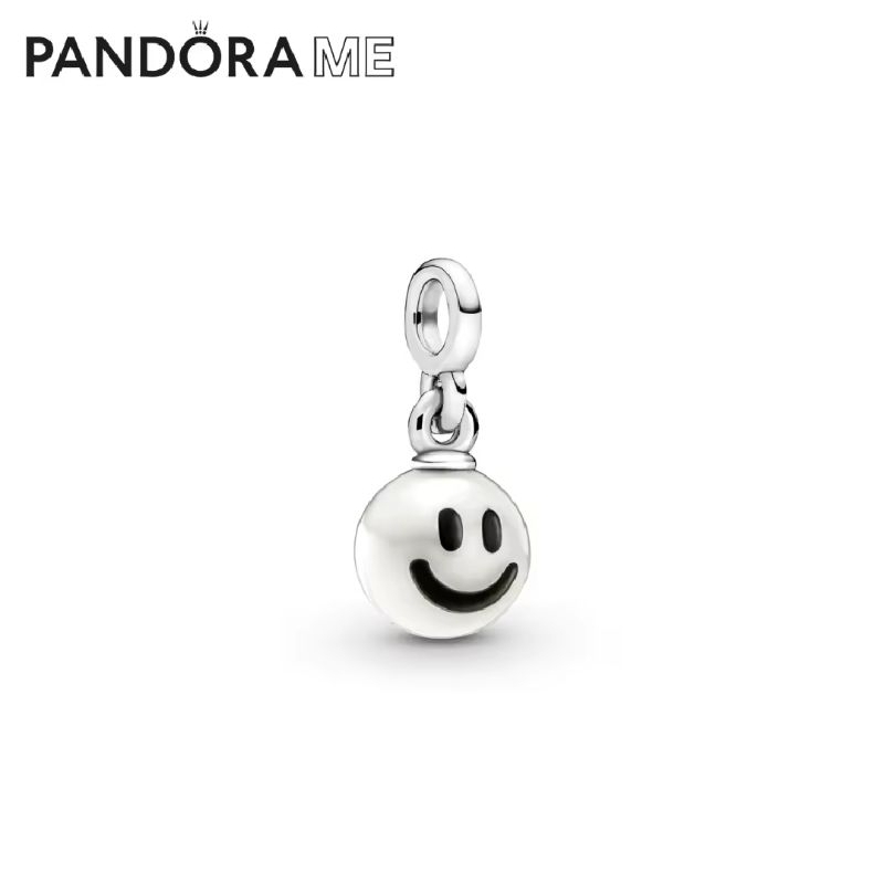 ติ้ง Pandora Me White Smiley Dangle Charm | Shopee Thailand