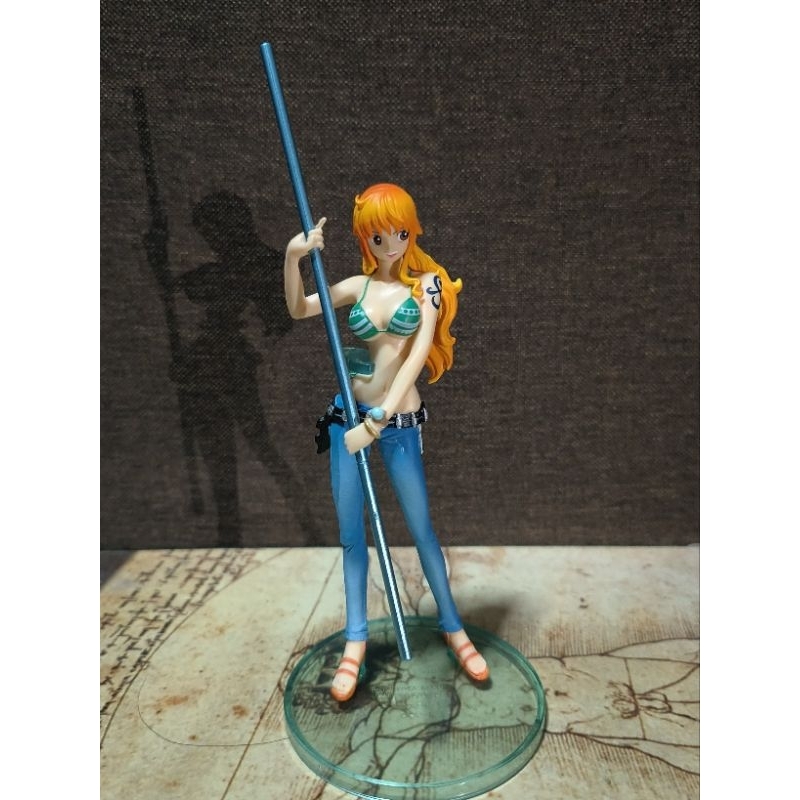 One piece Nami (Great decisive Battle) Bandai นามิ ฐานใส *No Box ...