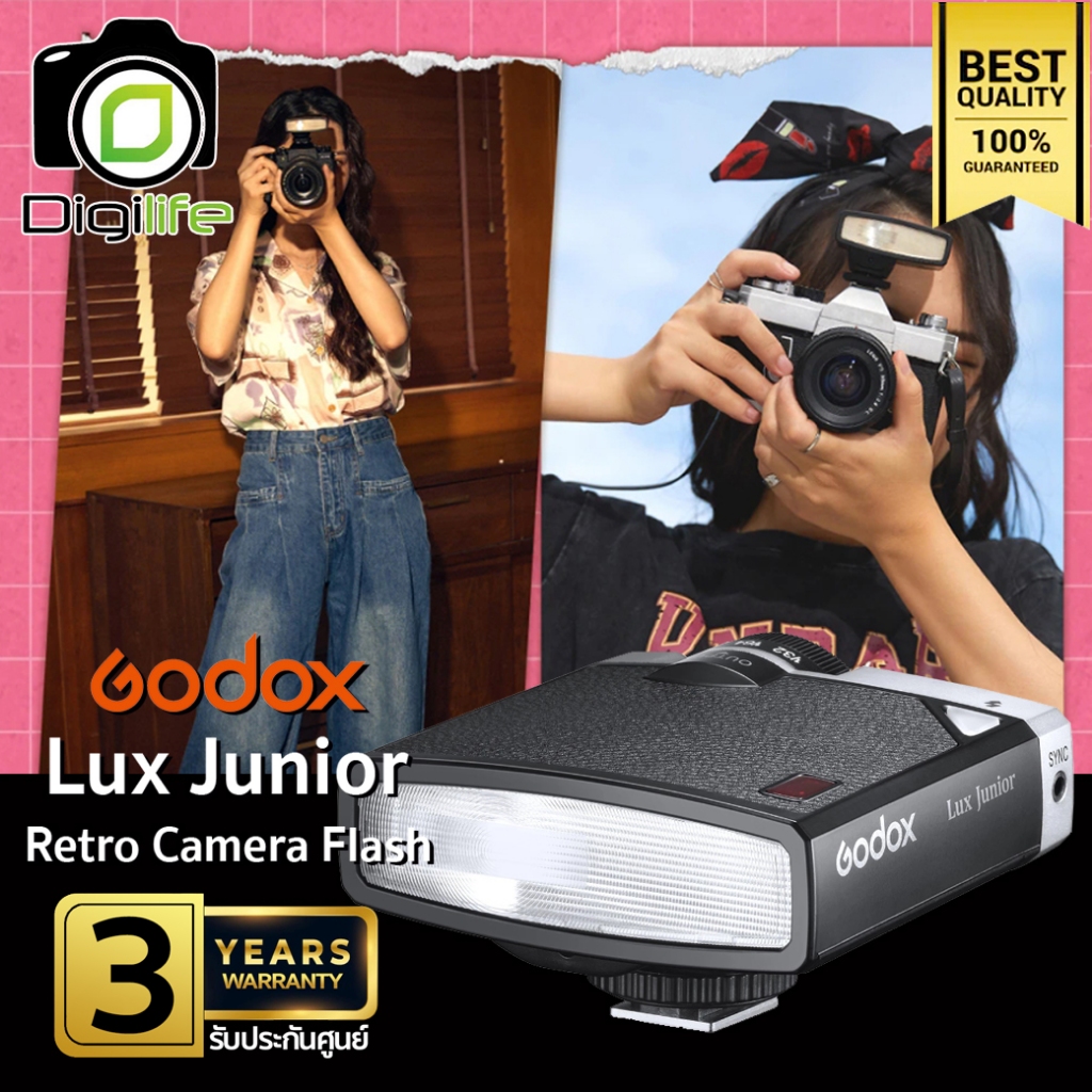 Godox Flash Lux Junior - Retro Camera Flash ( A / Manual ) - รับประกัน ...