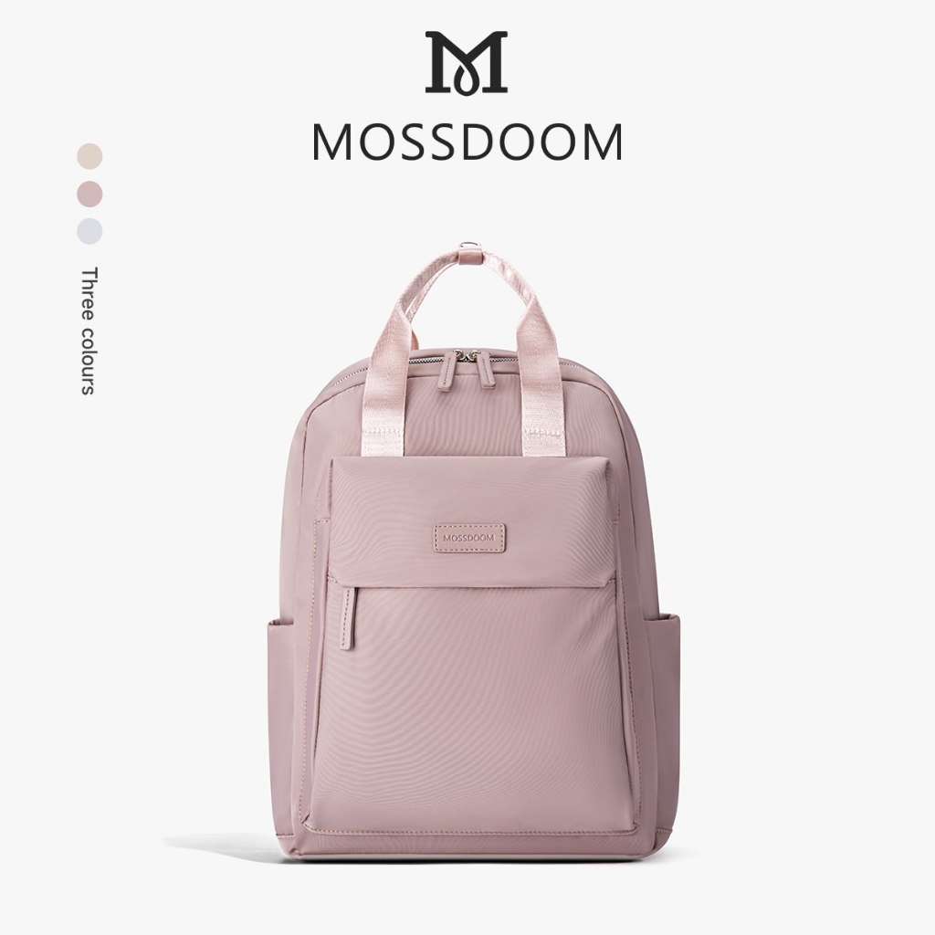 MOSSDOOM Herve Backpack กระเป๋าเป้สะพายหลังผู้หญิง ใช้งานได้หลากหลาย จุ ...