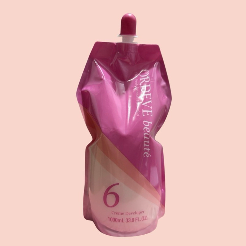 MILBON ORDEVE BEAUTE Cream Developer 1000 ML.ใช้สำหรับผสมทำสีมผม | Shopee Thailand