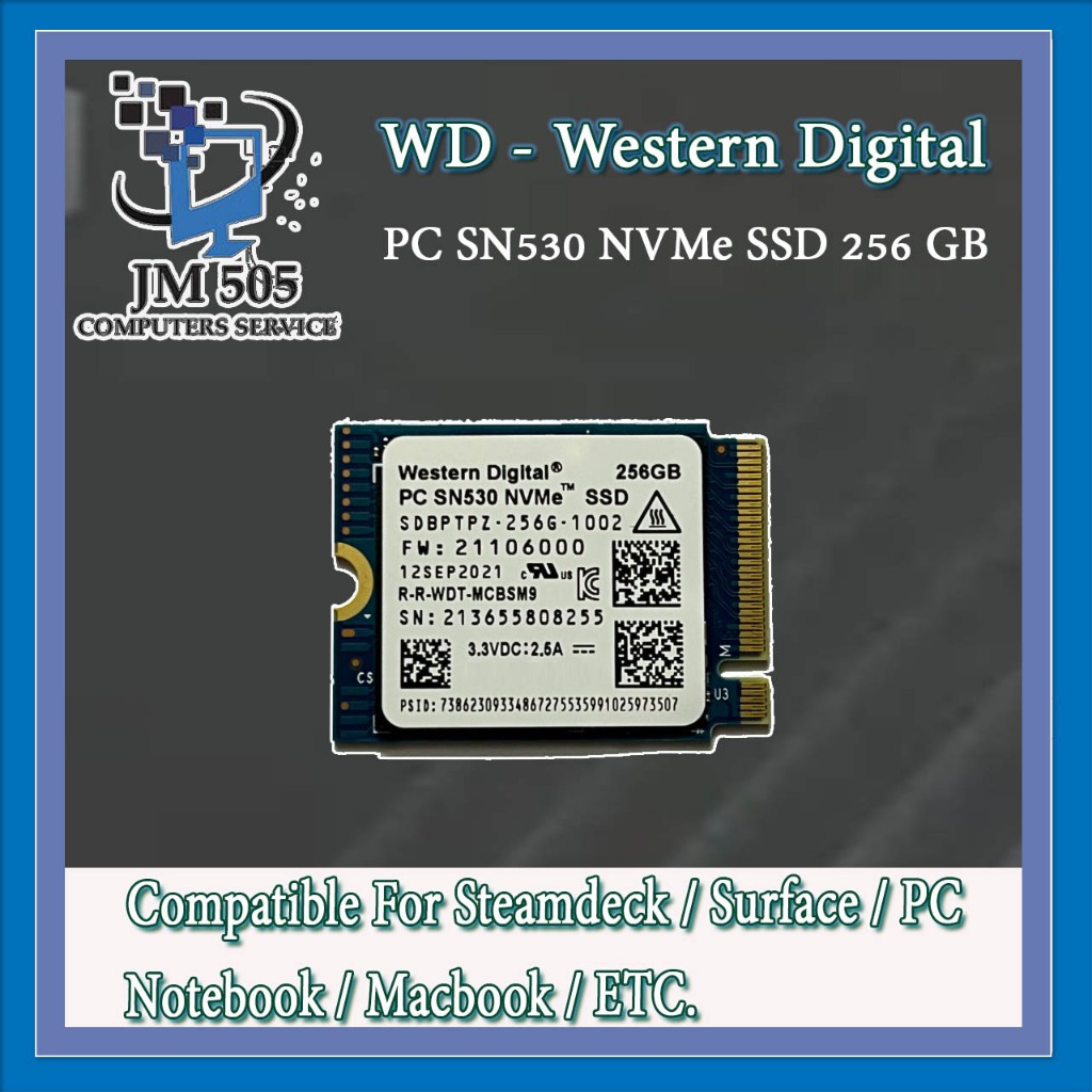 WD SN530 NVMe SSD 256 GB | Shopee Thailand