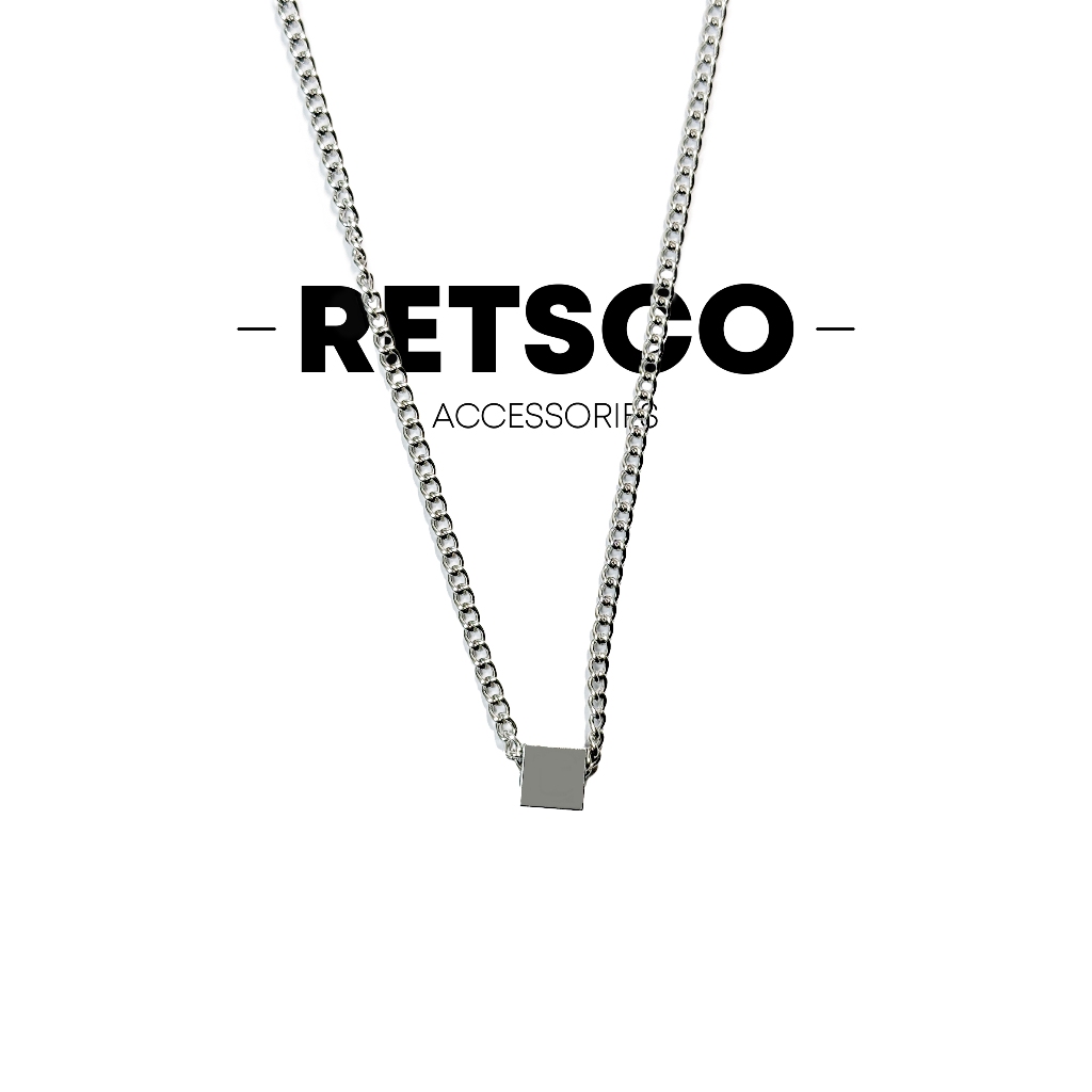 สร้อยคอ The Cube - RetsCo Acc. | Shopee Thailand