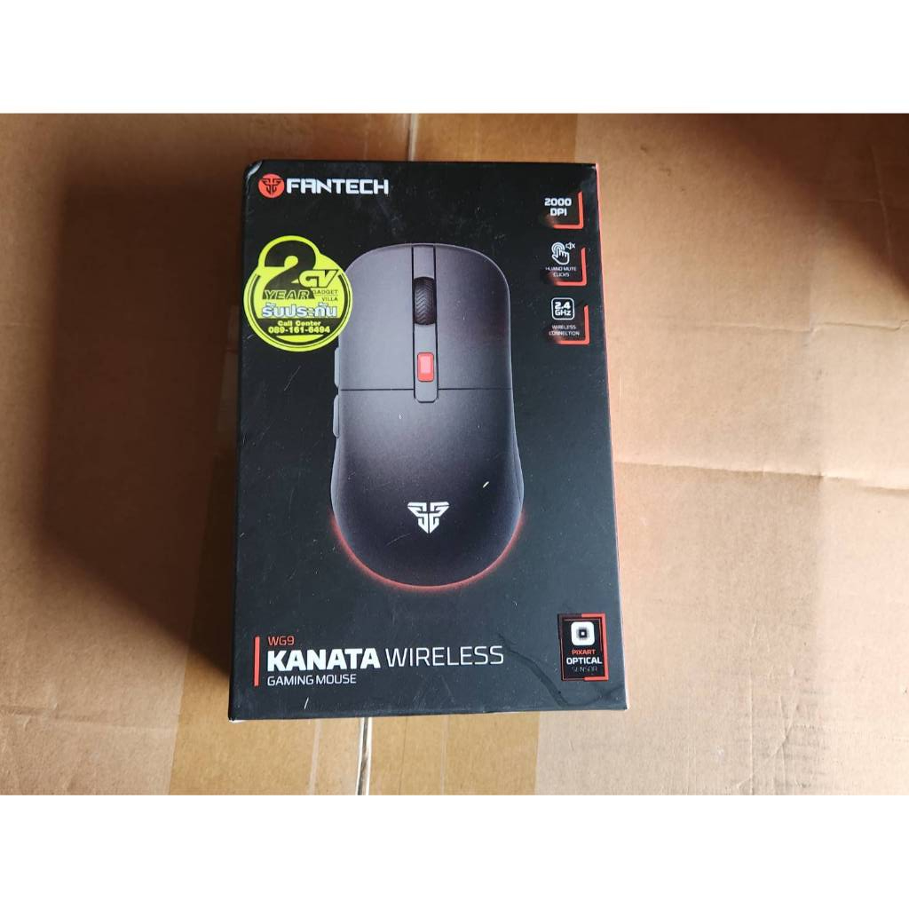 ของใหม่ WIRELESS MOUSE (เมาส์ไร้สาย) FANTECH WG9 KANATA WIRELESS (BLACK ...