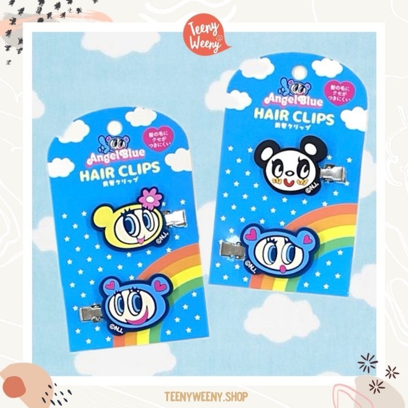กิ๊บติดผม กิ๊บ Angel Blue Hair Clips | Shopee Thailand