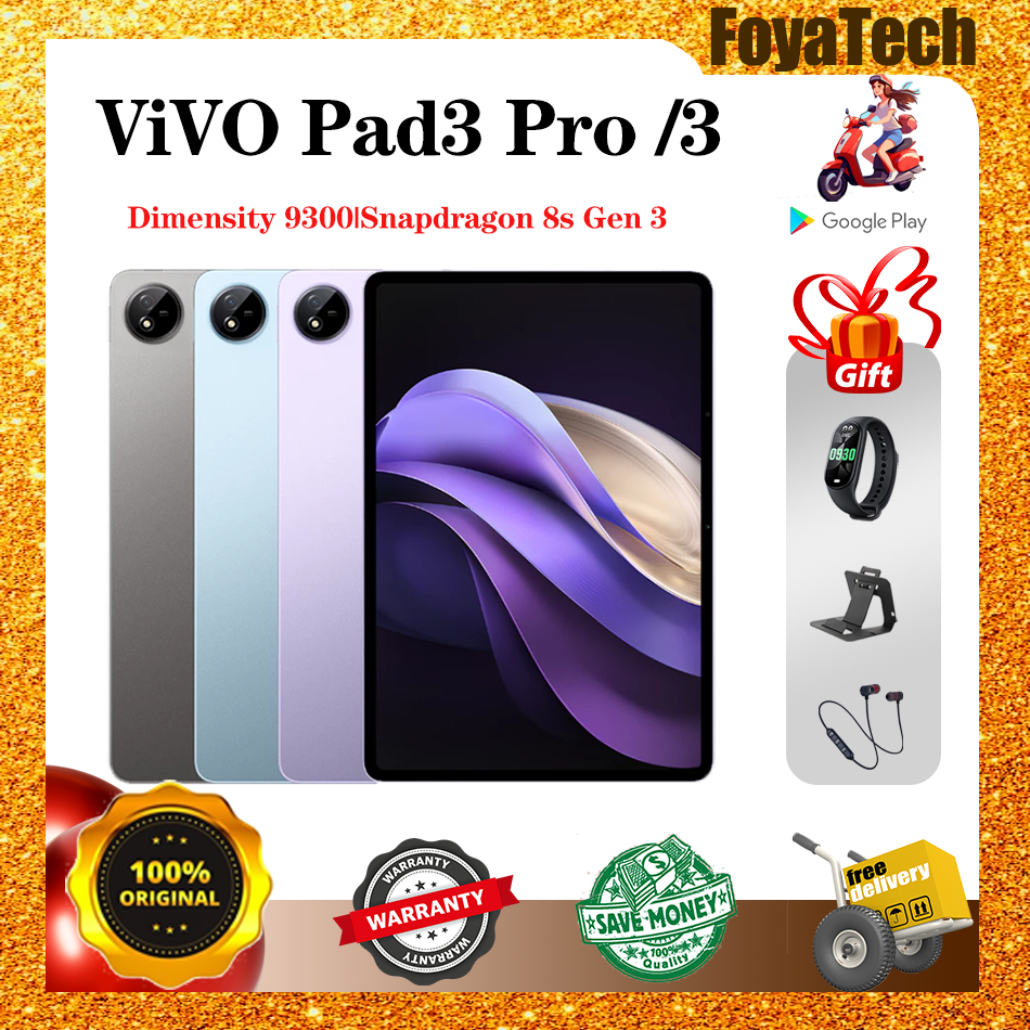 Vivo Pad3 Pro Dimensity 9300 VIVO Pad3 Snapdragon 8s Gen 3 13 Inch ...